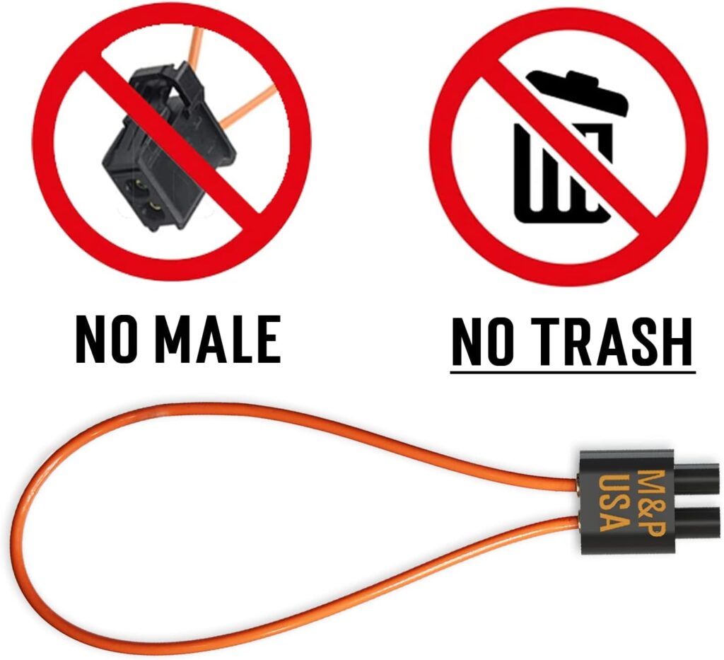 M&P USA Universal Fiber Optic Loop Bypass Loop Adapter Compatible With ...